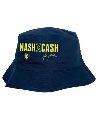 Men's Mitchell & Ness Navy Nashville SC x Johnny Cash Bucket Hat - Macy's