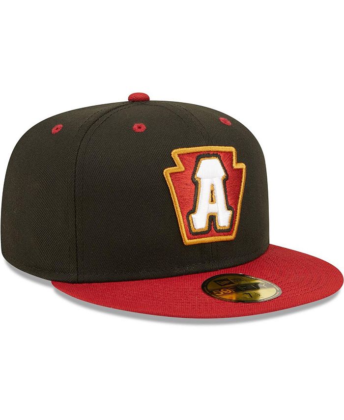 New Era Men's Black Altoona Curve Authentic Collection Team Home ...