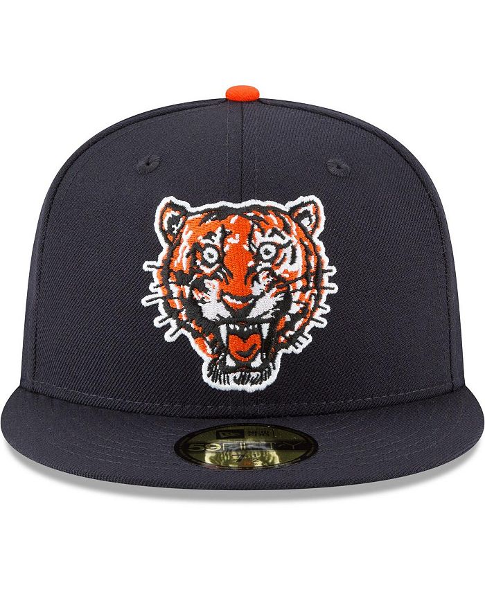 New Era Men's Navy Detroit Tigers Cooperstown Collection Wool 59FIFTY Fitted Hat - Macy's