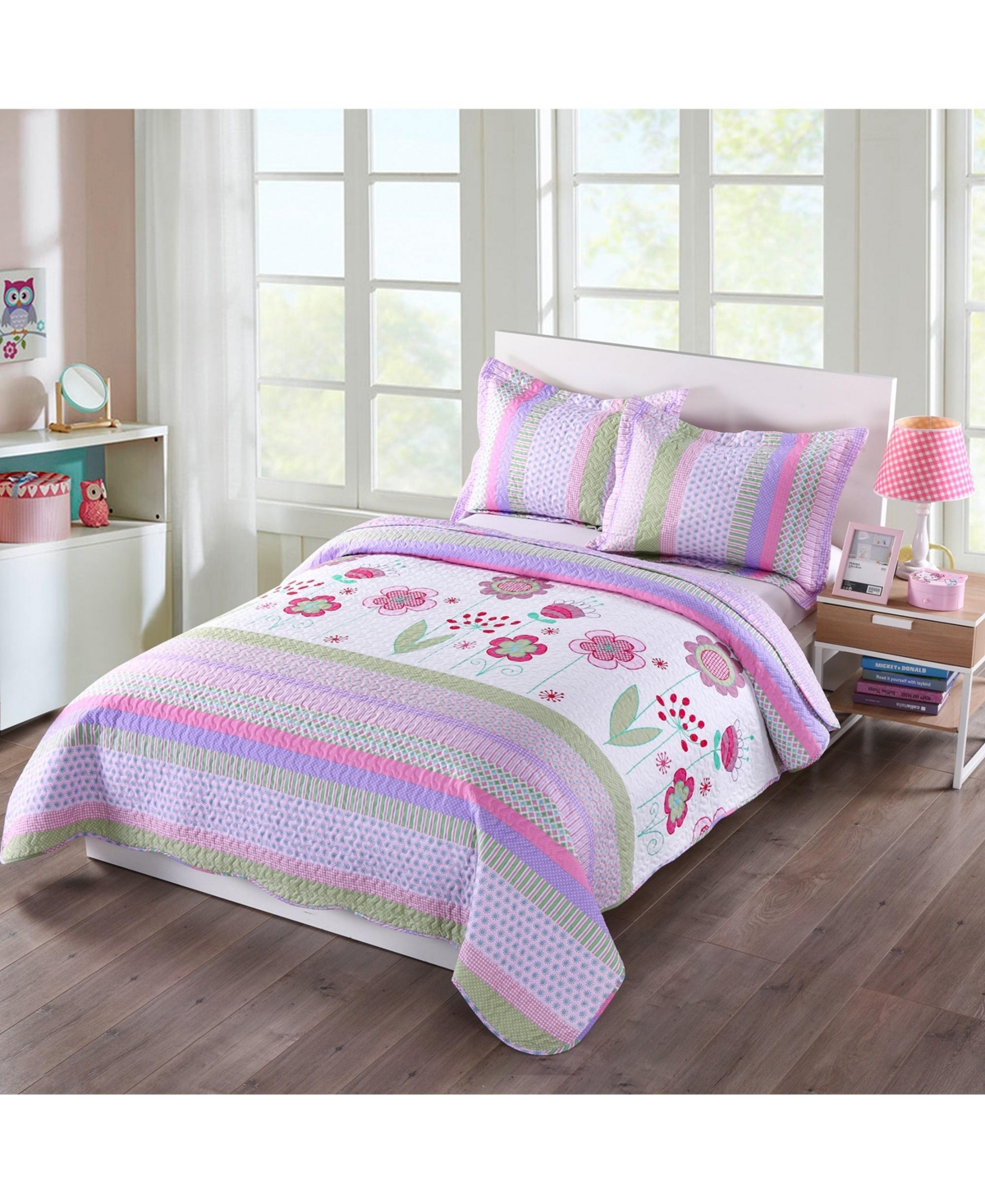 Click here for MarCielo Kids Girls Quilt Set Bedspread Coverlet S... prices
