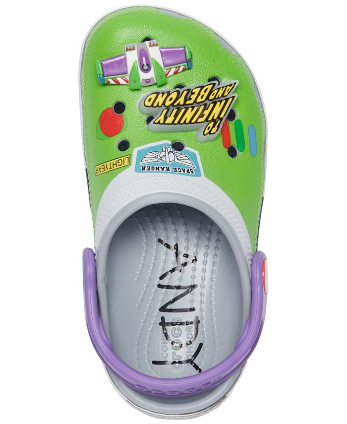 Crocs Big Kids x Toy Story Buzz Lightyear Classic Clogs from Finish ...