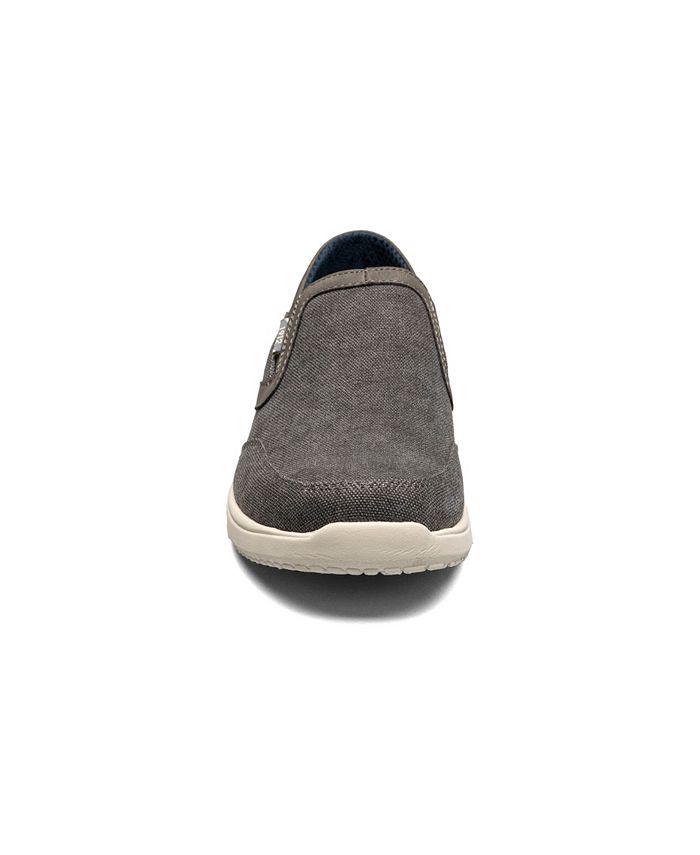 Nunn Bush Men's Conway Ez Canvas Moc Toe Slip On Shoes - Macy's