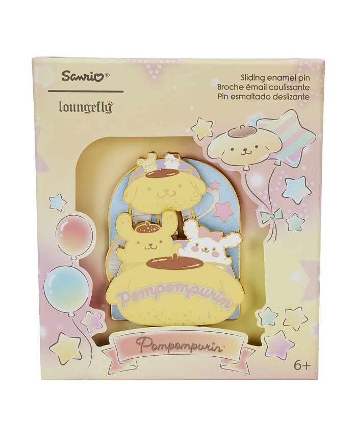 Loungefly Hello Kitty & Friends Pompompurin Carnival Ride Sliding Pin ...