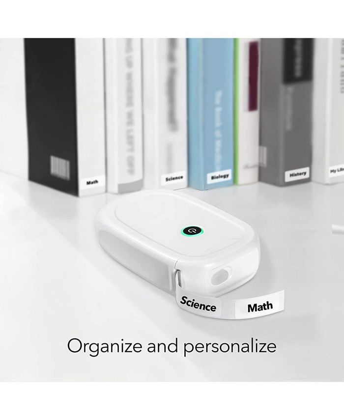 Dartwood Label Maker - Mini Portable Bluetooth Label Printer Machine ...