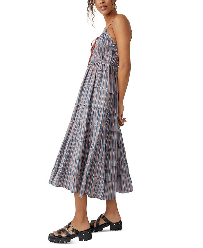Free People Women's Going Steady Midi Dress - Macy's