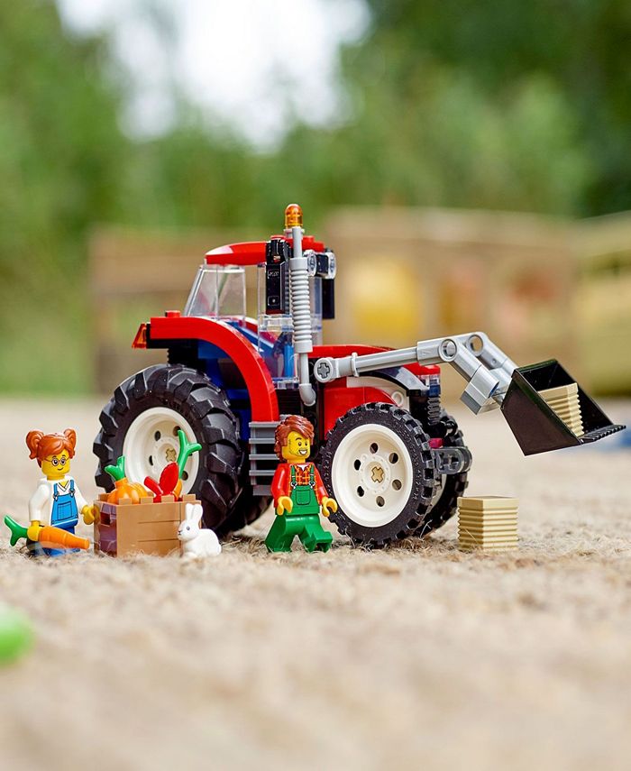 LEGO® City 60287 Tractor Toy Building Set with Farmer Minifigures - Macy's