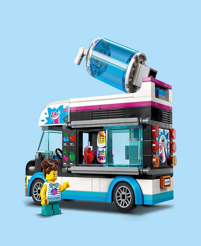 LEGO® City Great Vehicles Penguin Slushy Van with Minifigures 60384 Toy ...
