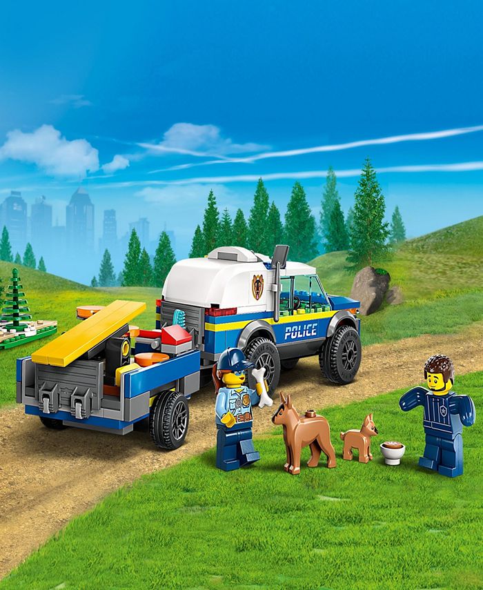 LEGO® City Police Mobile Police Dog Training 60369 Toy Building Set ...