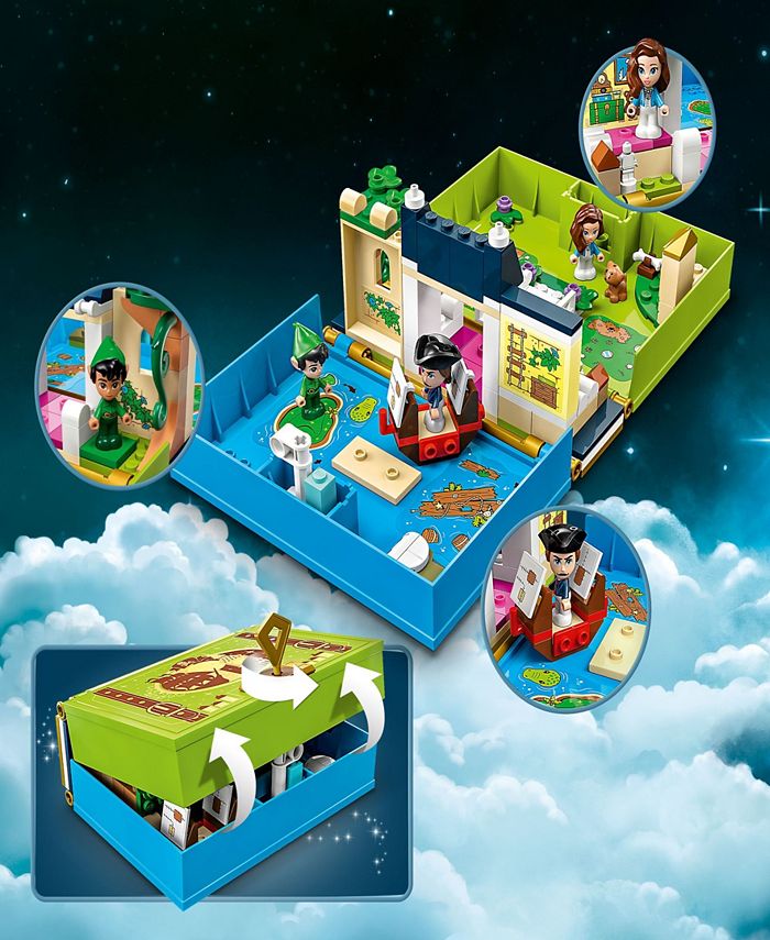 LEGO® Disney 43220 Classic Peter Pan & Wendy's Storybook Adventure Toy ...