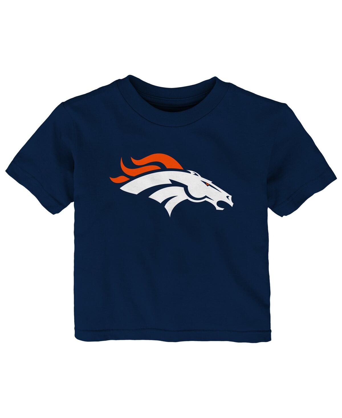 Click here for Baby Boys and Girls Navy Denver Broncos Primary Lo... prices