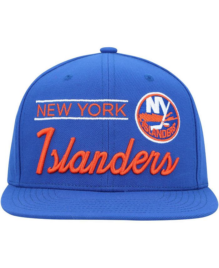 Mitchell & Ness Men's Royal New York Islanders Retro Lock Up Snapback ...