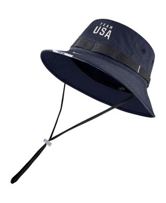 Men's Nike Navy Team USA Sideline Performance Boonie Bucket Hat - Macy's