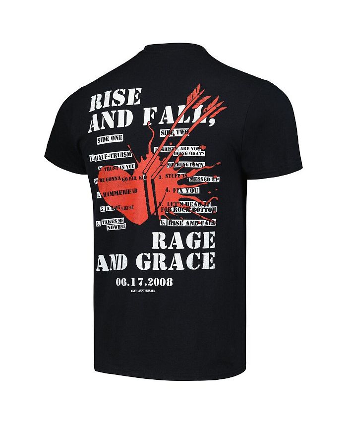 Ceremony of Roses Men's and Women's Black The Offspring Rise and Fall ...