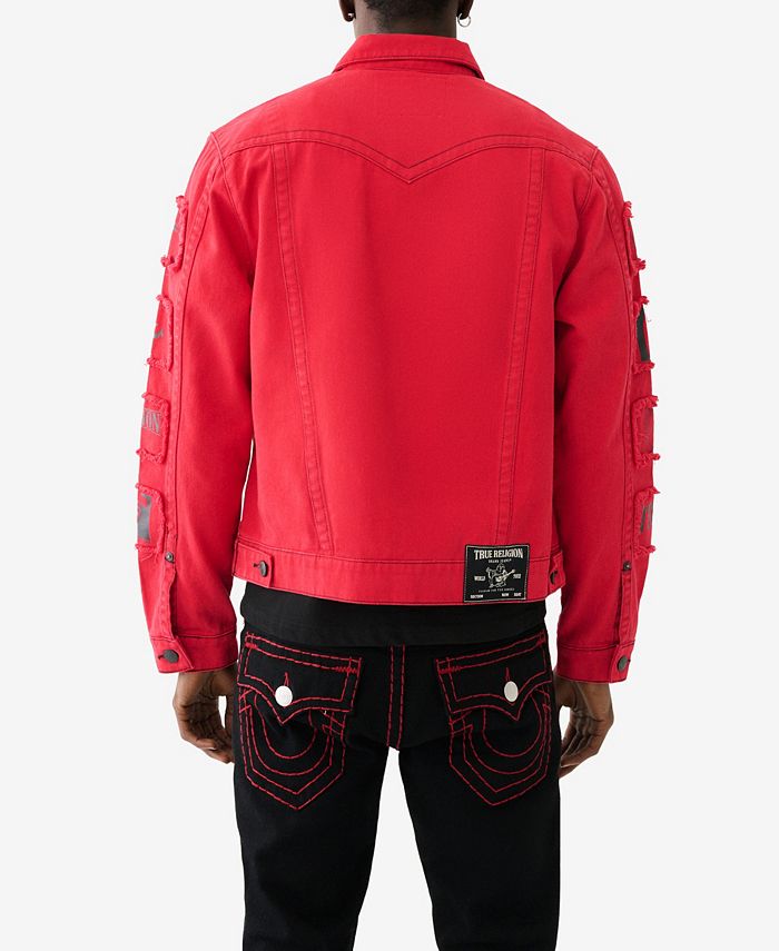 True Religion Men's Jimmy Sleeve Patch Jacket - Macy's