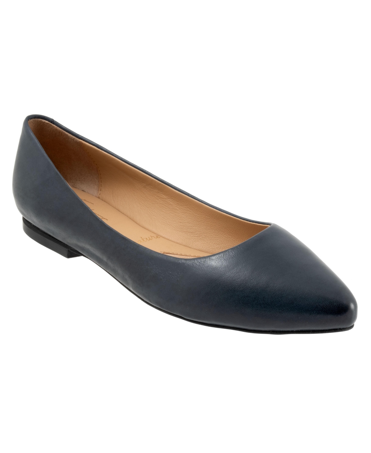 Click here for Trotters Estee Flat - Navy prices
