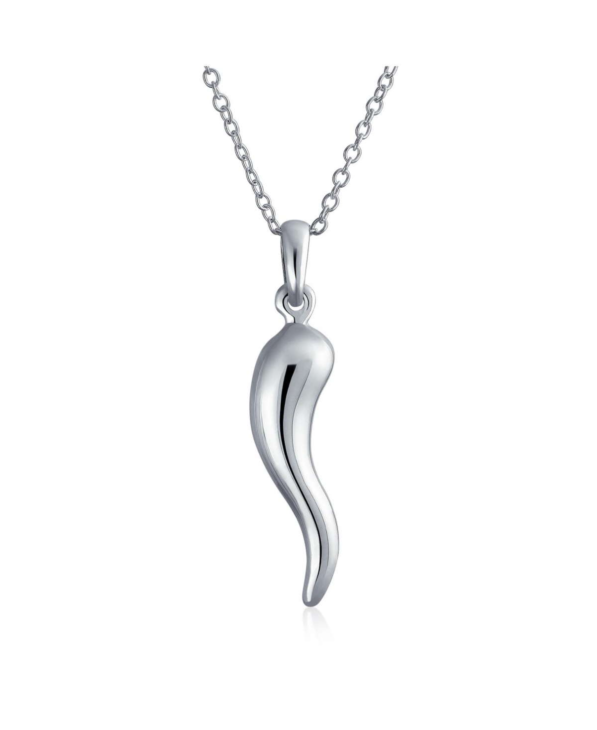 Click here for Bling Jewelry Amulet Italian Horn Pendant Necklace... prices