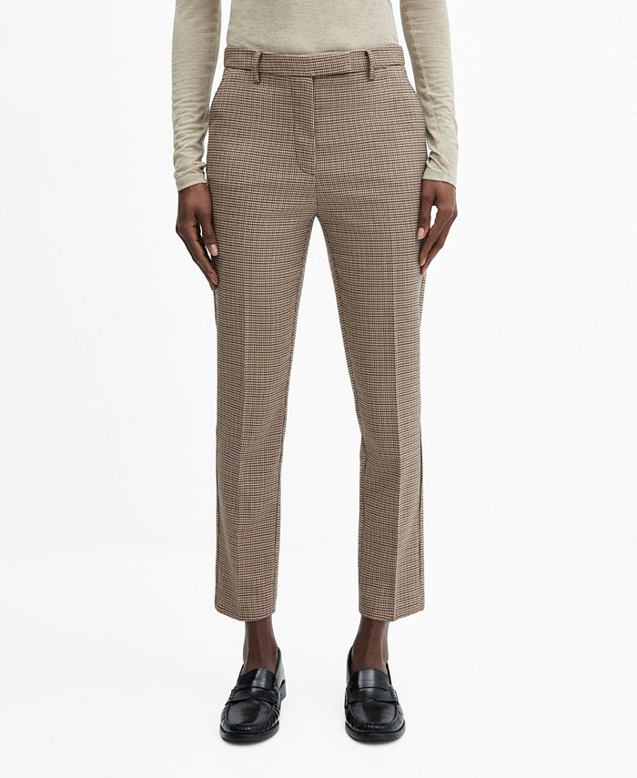 MANGO Women's Mid-Rise Skinny Pants - Macy's