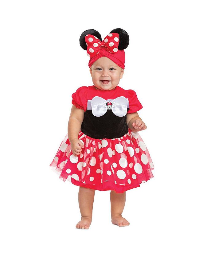 Disguise Baby Girls Minnie Mouse Red Posh Costume - Macy's