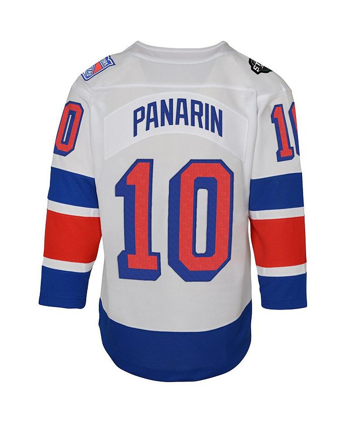 Outerstuff Big Boys Artemi Panarin White New York Rangers 2024 NHL Stadium Series Premier Player ...