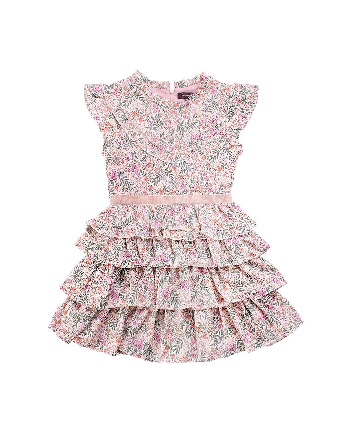 IMOGA Collection Toddler, Child Girls Serenity Garden Printed Chiffon ...