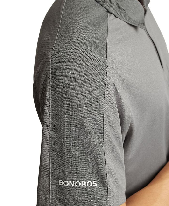 Bonobos Men's Pique Short Sleeve Hidden Button-Placket Polo Shirt - Macy's