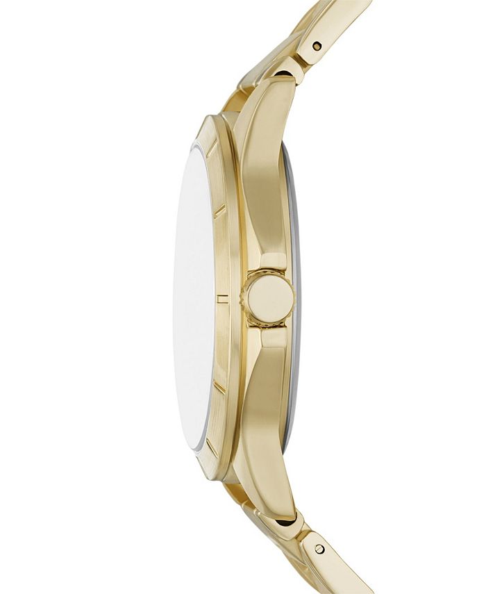 Folio Men's Three Hand Gold-Tone Alloy Watch 42mm - Macy's