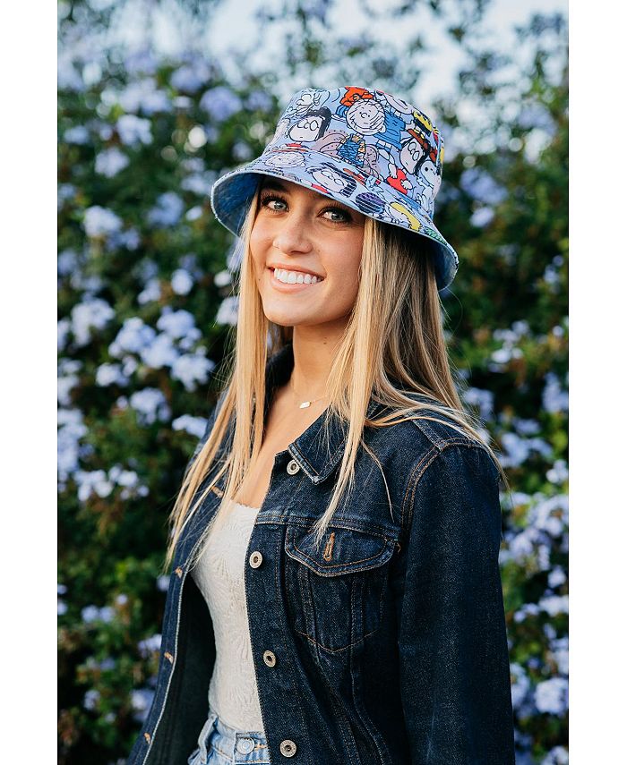 Peter Grimm Major Characters Peanuts Bucket Hat - Macy's