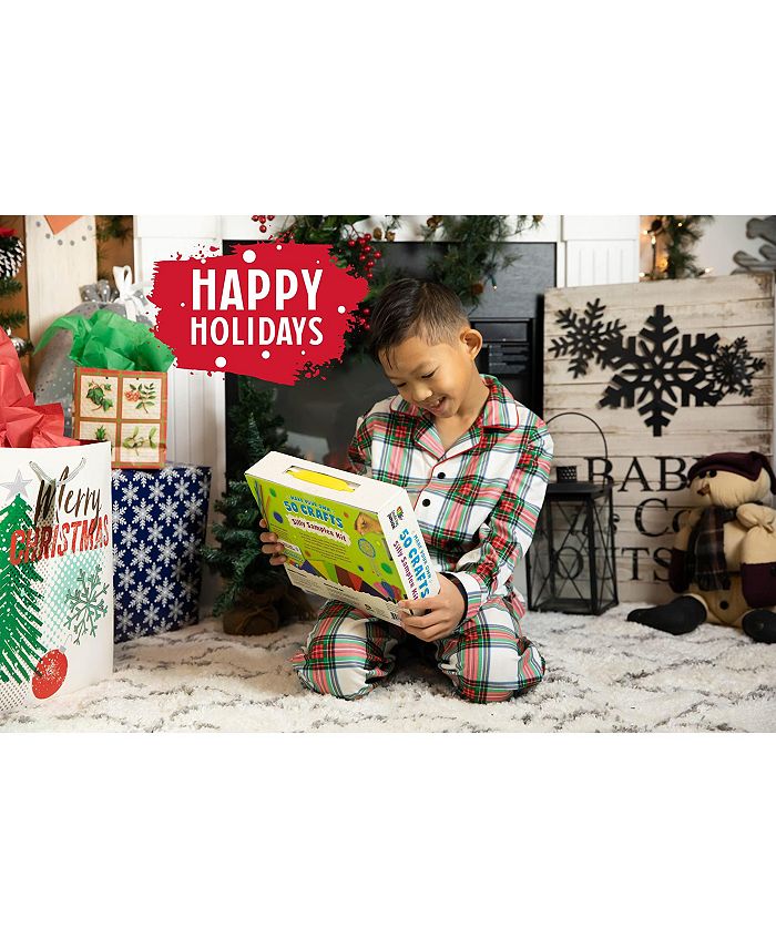 Doodle Hog 50 Arts and Crafts for Kids, 400 Pieces Art Supplies Craft ...