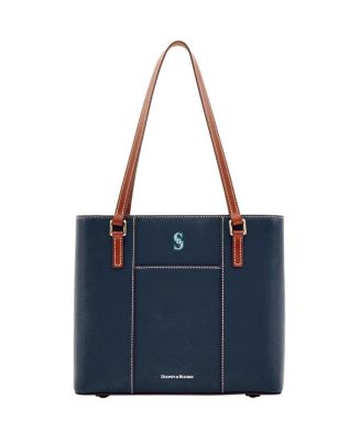Women's Dooney & Bourke Seattle Mariners Pebble Lexington Shopper Purse ...