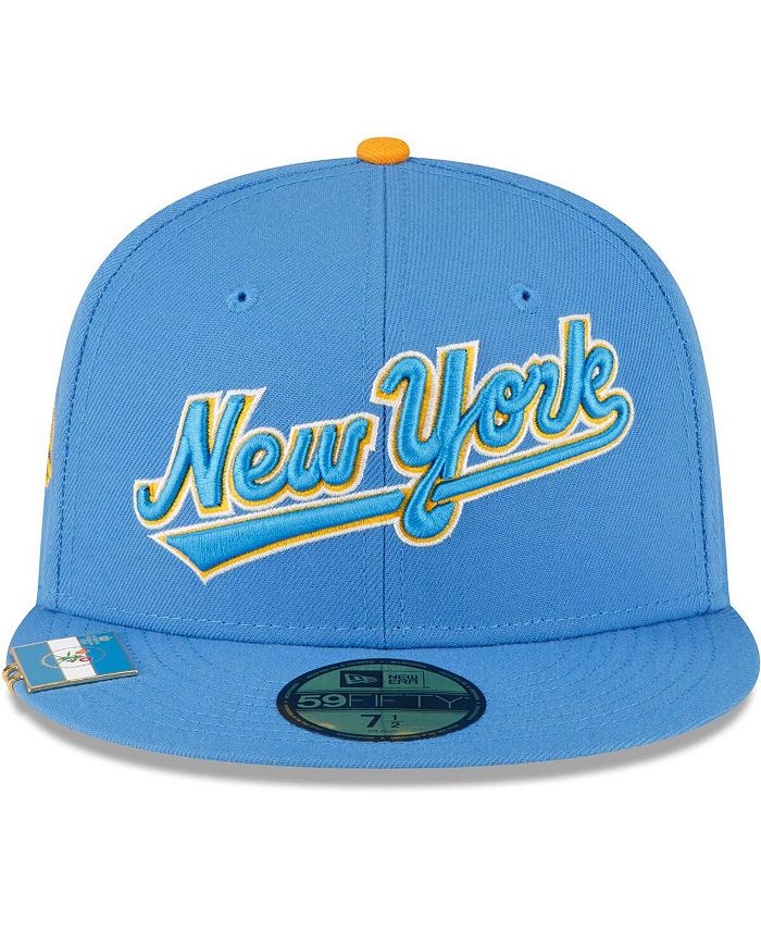New Era Men's Light Blue New York Mets City Flag 59FIFTY Fitted Hat ...