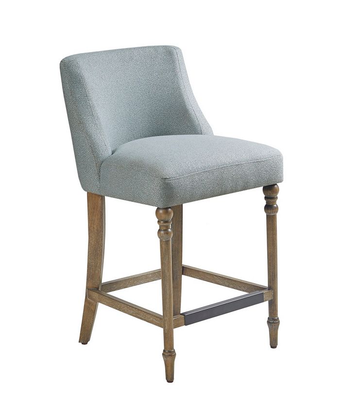 Martha Stewart Collection Delaney 20" Wide Upholstered Counter Stool ...