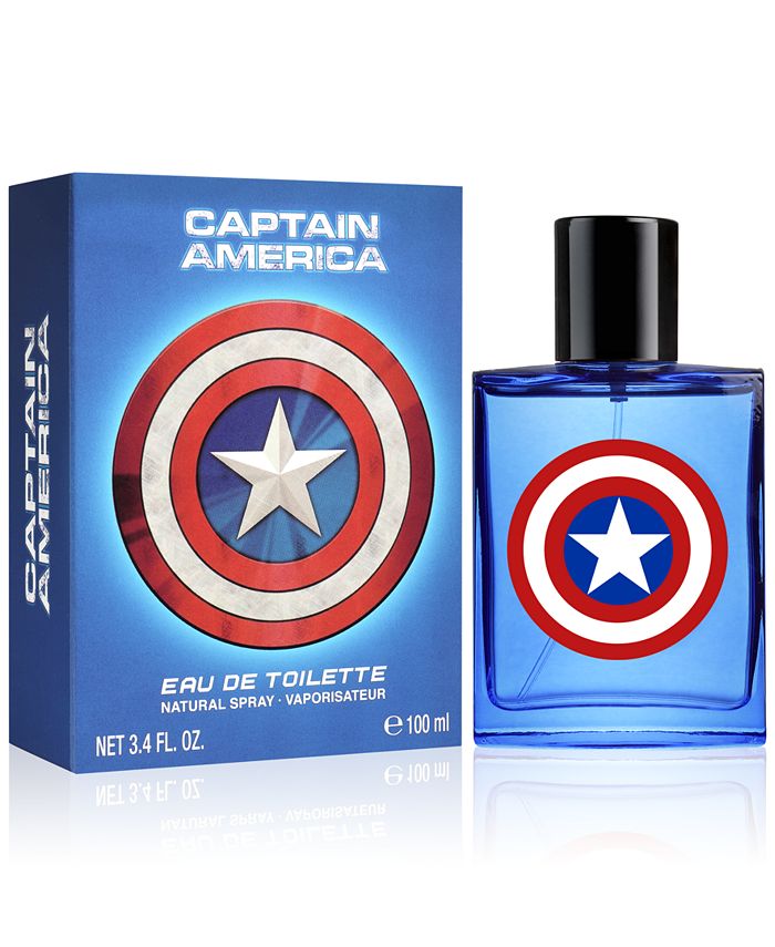 Marvel Captain America Eau de Toilette Spray, 3.4 oz. - Macy's