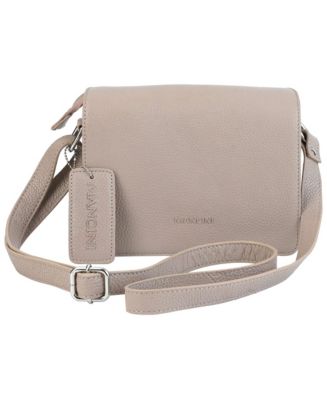 Mancini Pebble Leather Connie Crossbody Handbag - Macy's