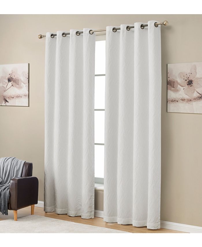 HLC.me Camden Fashion 100% Blackout 2 Layer Winter Heat Blocking Thermal Insulated Energy ...