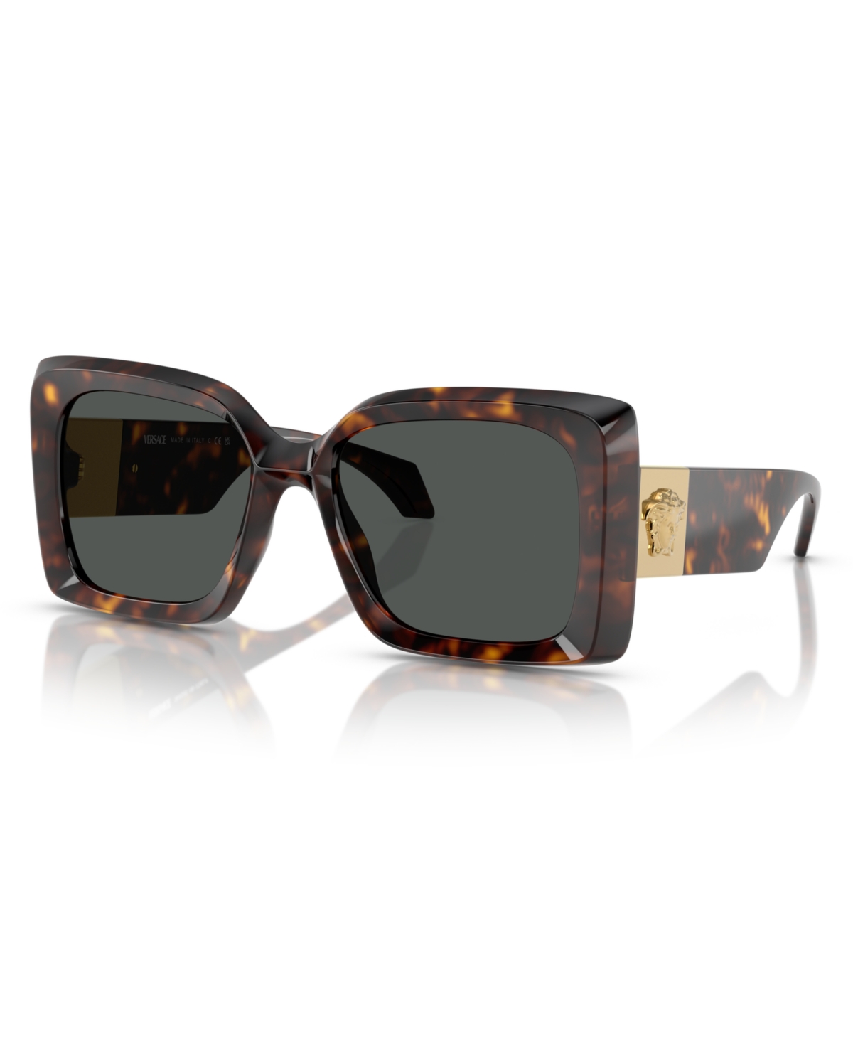 Click here for Versace Womens Bold Square Sunglasses  Ve4467U - H... prices