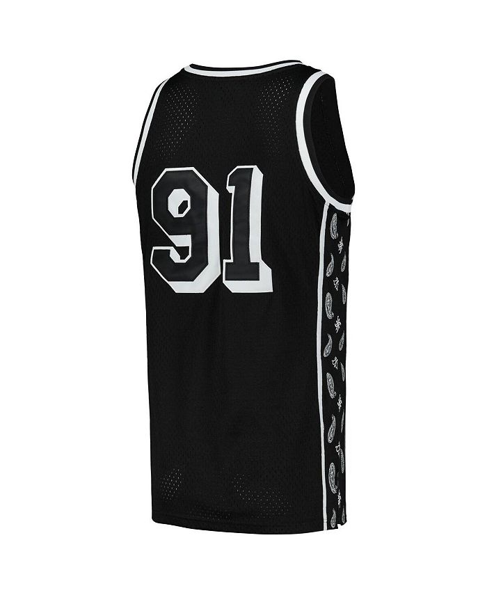 Lids Men's Black Death Row Records Basketball Jersey - Macy's