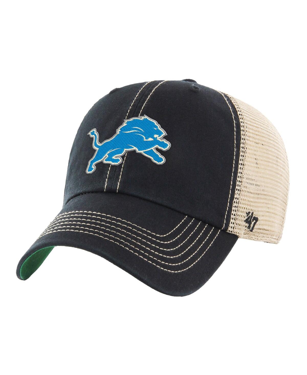 Click here for Mens 47 Brand Black  Natural Detroit Lions Trawler... prices