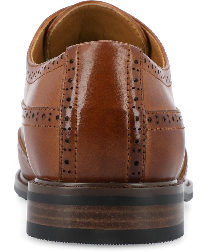 Vance Co. Men's Nikola Tru Comfort Foam Slip-On Oxford Dress Shoes - Macy's