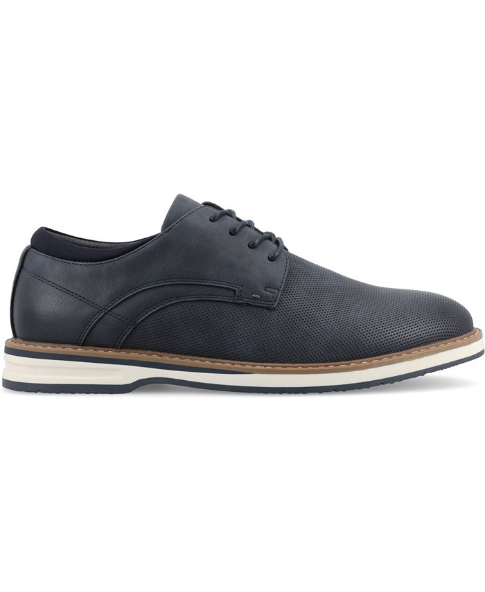 Vance Co. Men's Leon Tru Comfort Foam Lace-Up Casual Dress Shoes - Macy's