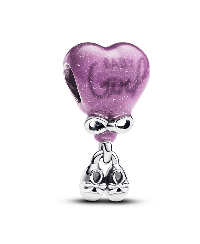 Pandora Color-Changing Gender Reveal Girl Charm - Macy's
