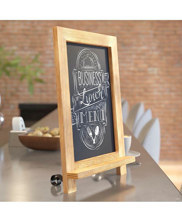 HBCY Creations Hanging Or Tabletop Chalkboard With Legs/Wedding Table ...