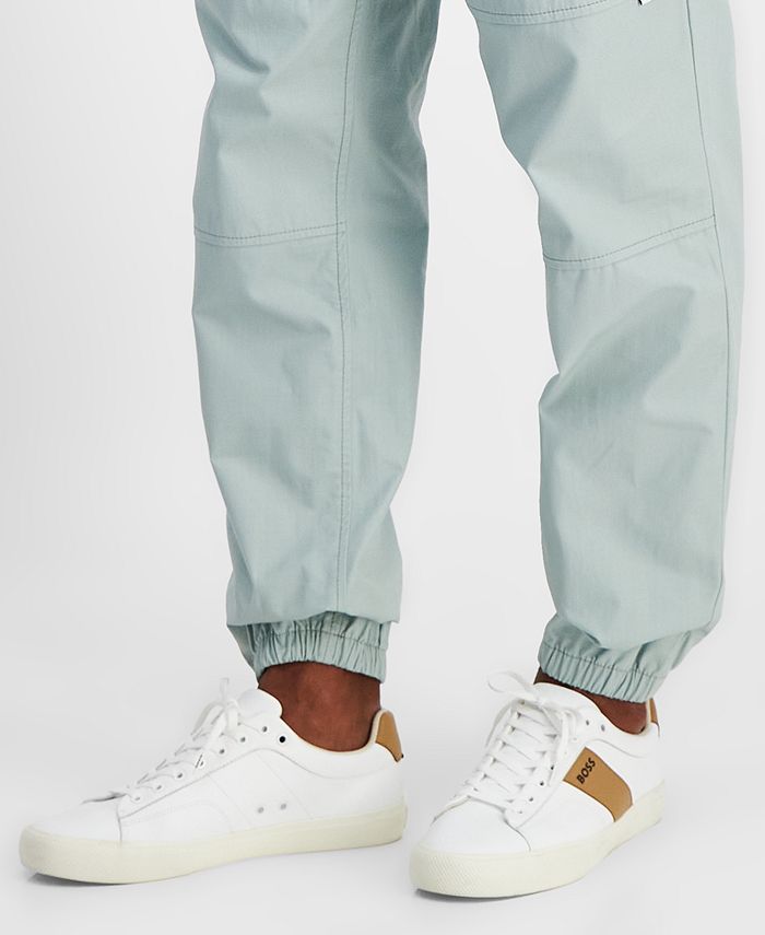 Hugo Boss Men's Tapered Fit Drawstring Track Pants - Macy's