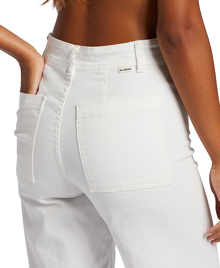 Billabong Juniors' Free Fall Wide-Leg Pants - Macy's
