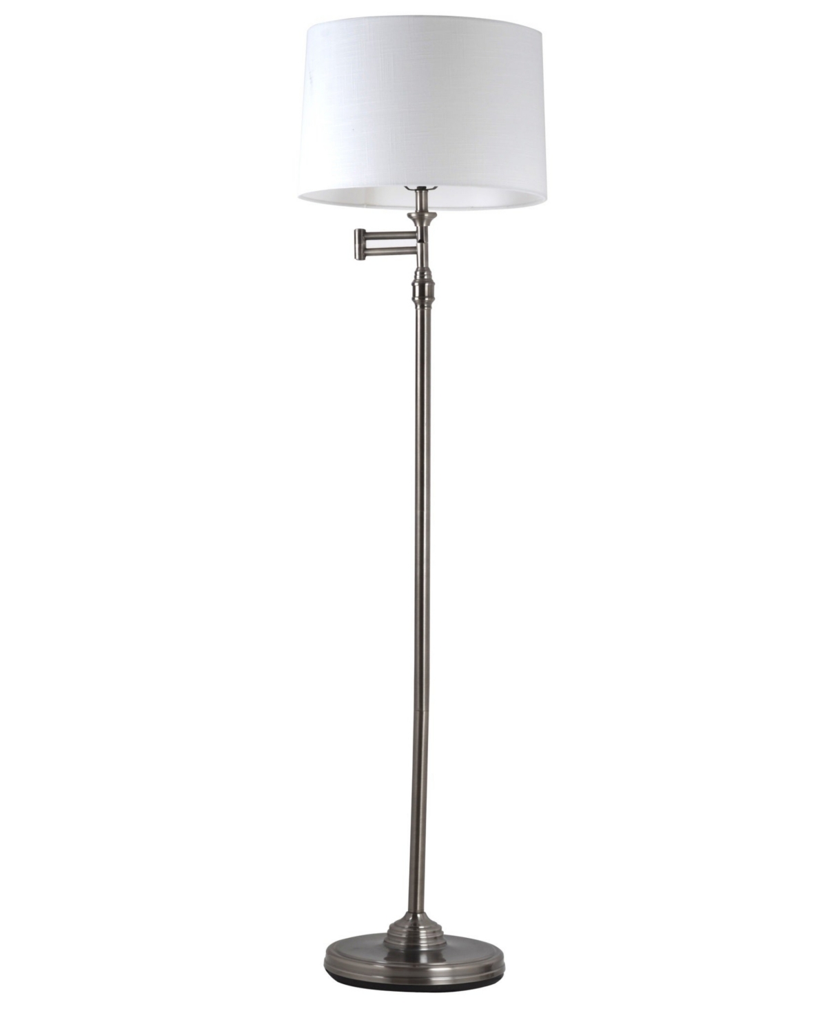 Click here for Adesso 57.44 Aaron Swing Arm Floor Lamp - Antique-... prices