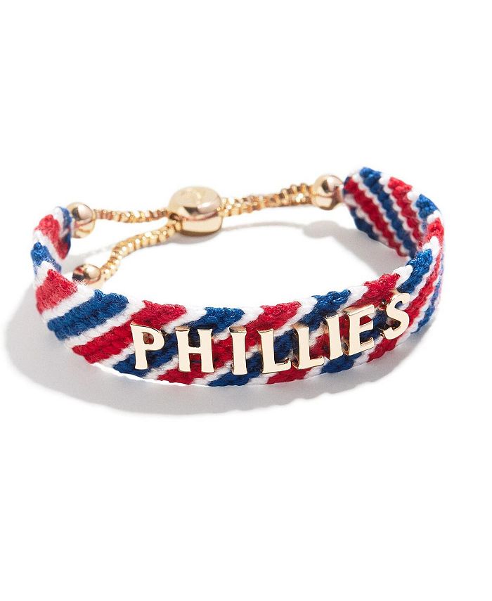 Baublebar Women's Philadelphia Phillies Woven Friendship Bracelet - Macy's