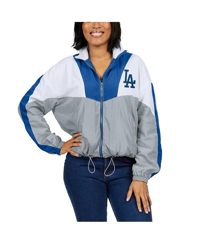 WEAR by Erin Andrews Women's White, Gray Los Angeles Dodgers Color ...