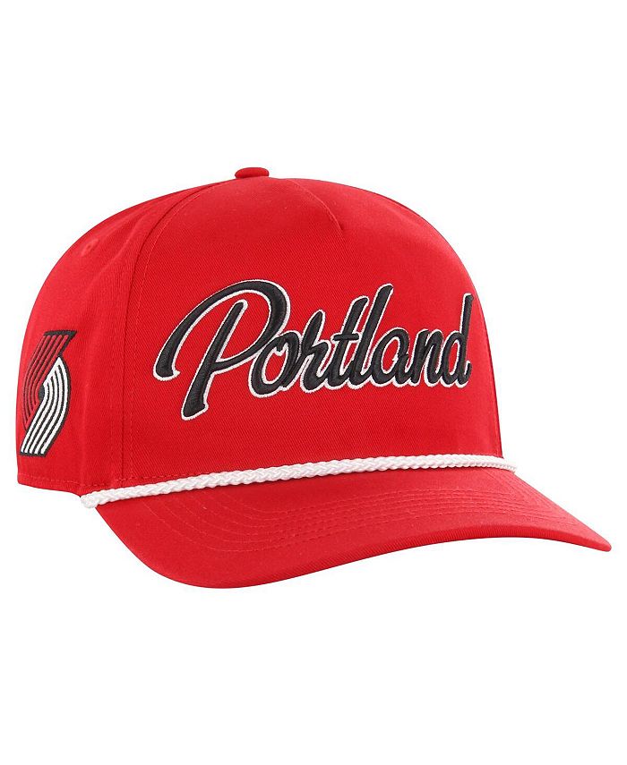 '47 Brand Men's Red Portland Trail Blazers Overhand Logo Hitch ...