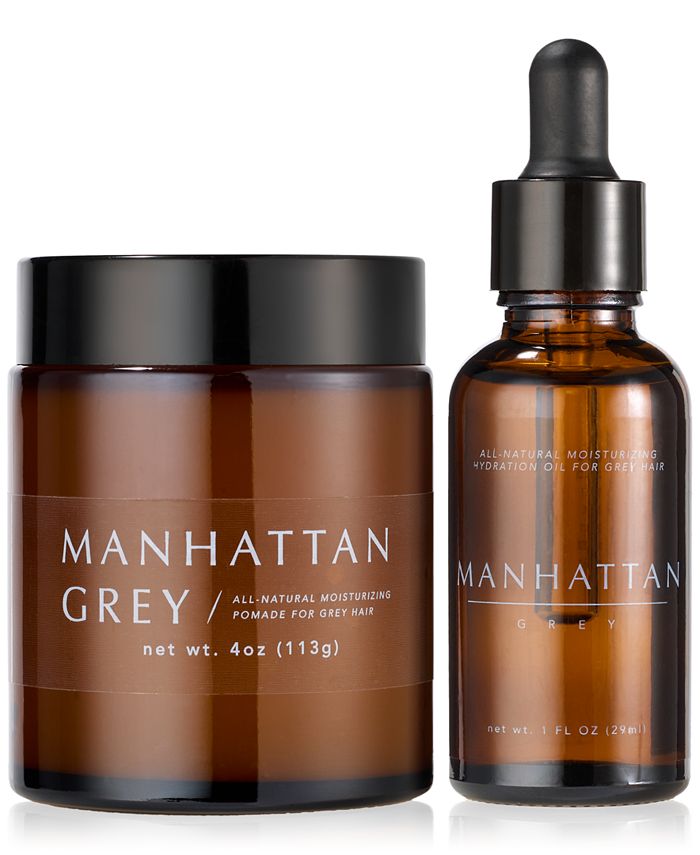 Manhattan Grey Grey Hair Moisture Essentials Set - Macy's