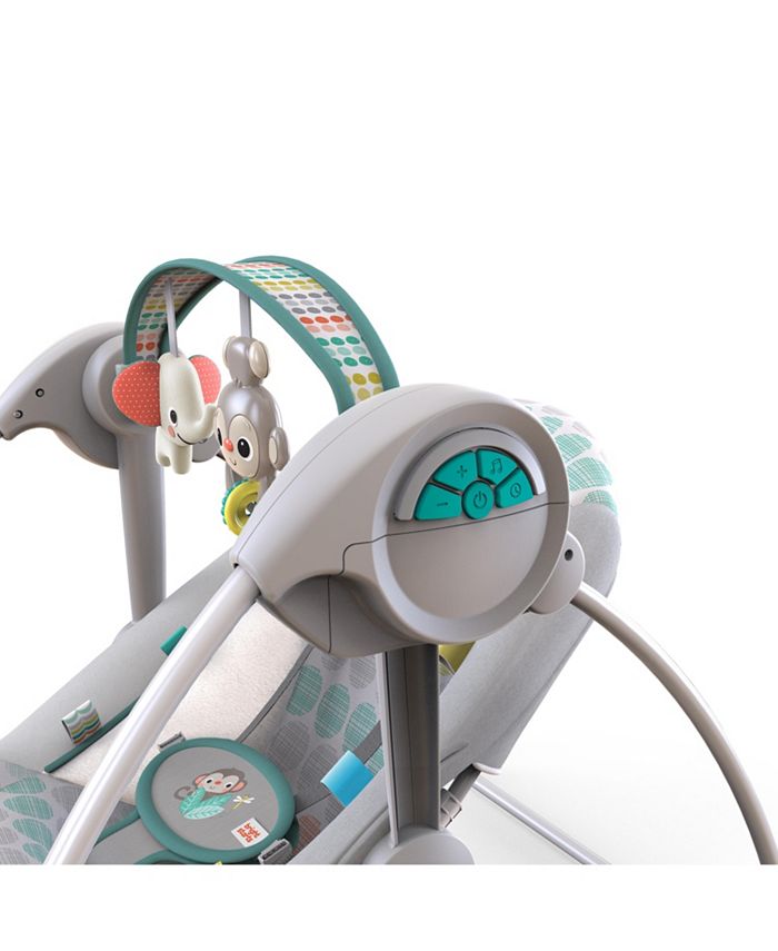 Bright Starts Whimsical Wild™ Portable Swing - Macy's