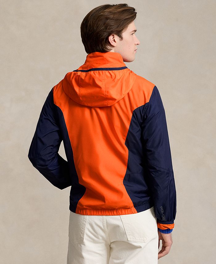 Polo Ralph Lauren Men's Hooded Colorblocked Jacket - Macy's